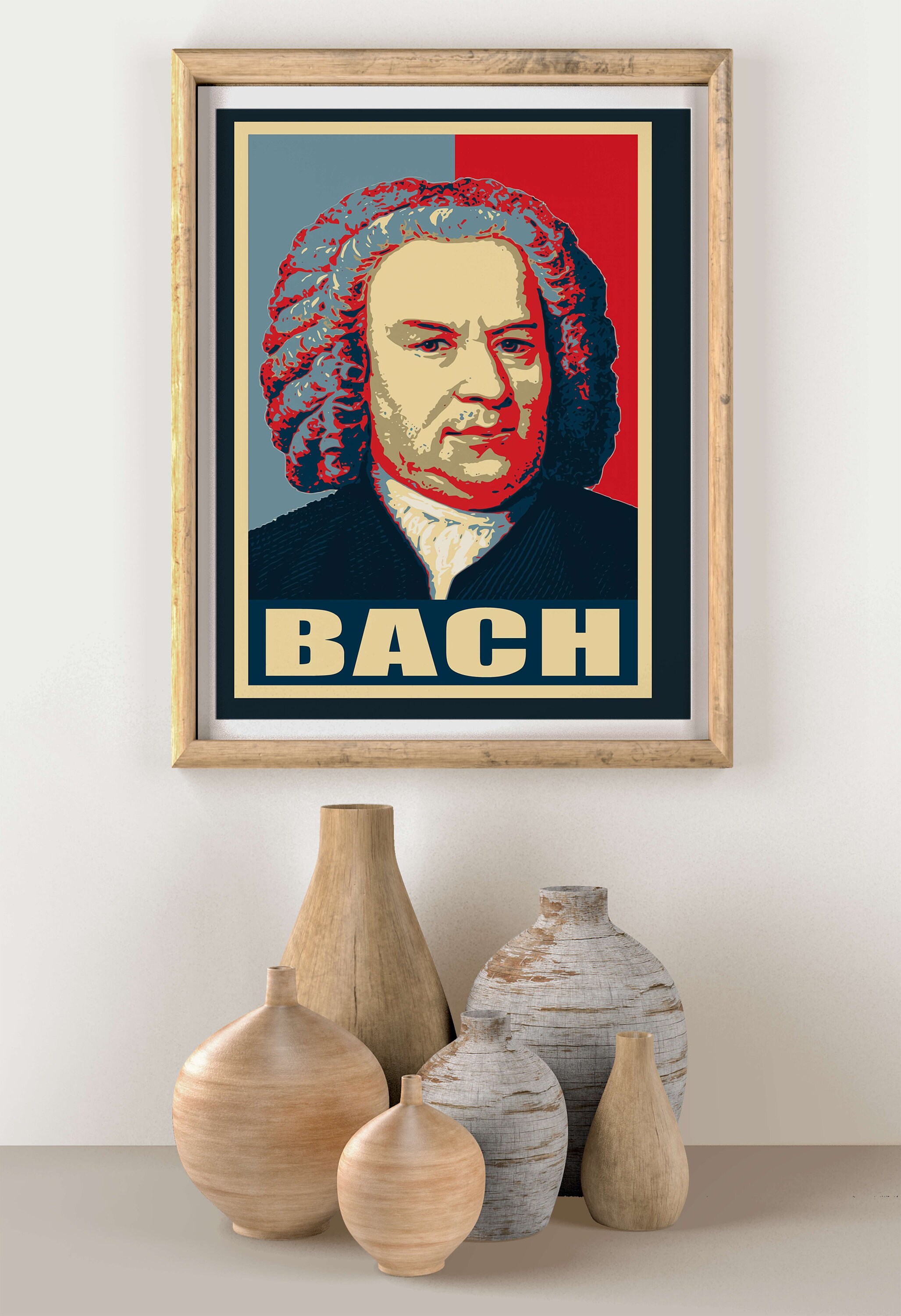 Johann Sebastian Bach Poster Rolls Styles Print Poster | Etsy