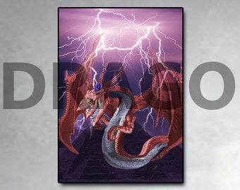 Slifer the Sky Dragon - Etsy