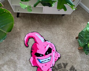 Majin Buu Tufted Rug - Etsy