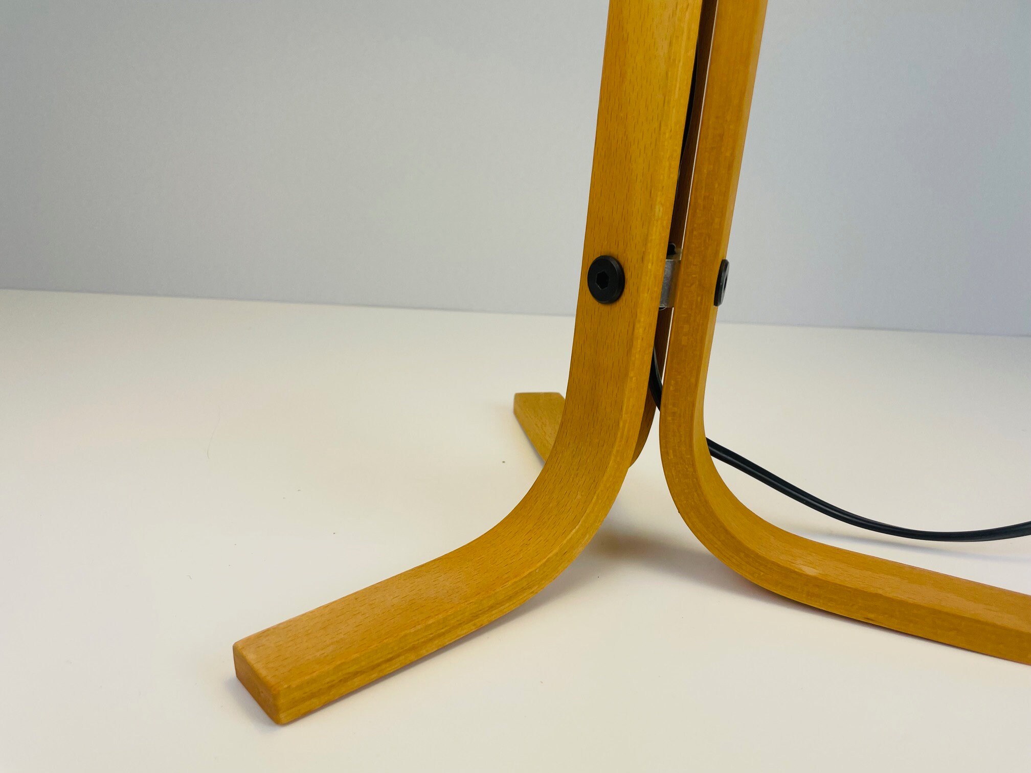 Caprani Table Lamp Caprani Lights Denmark, Bentwood Beech, Vintage ...