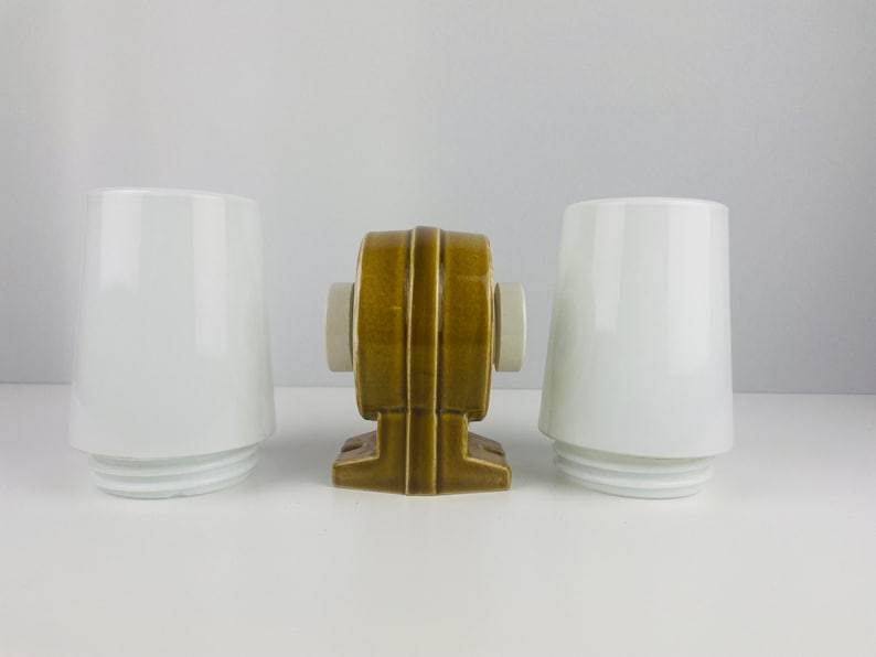 Vintage IFÖ 6065 Wall Lamp – Sigvard Bernadotte Scandinavian Ceramic ...