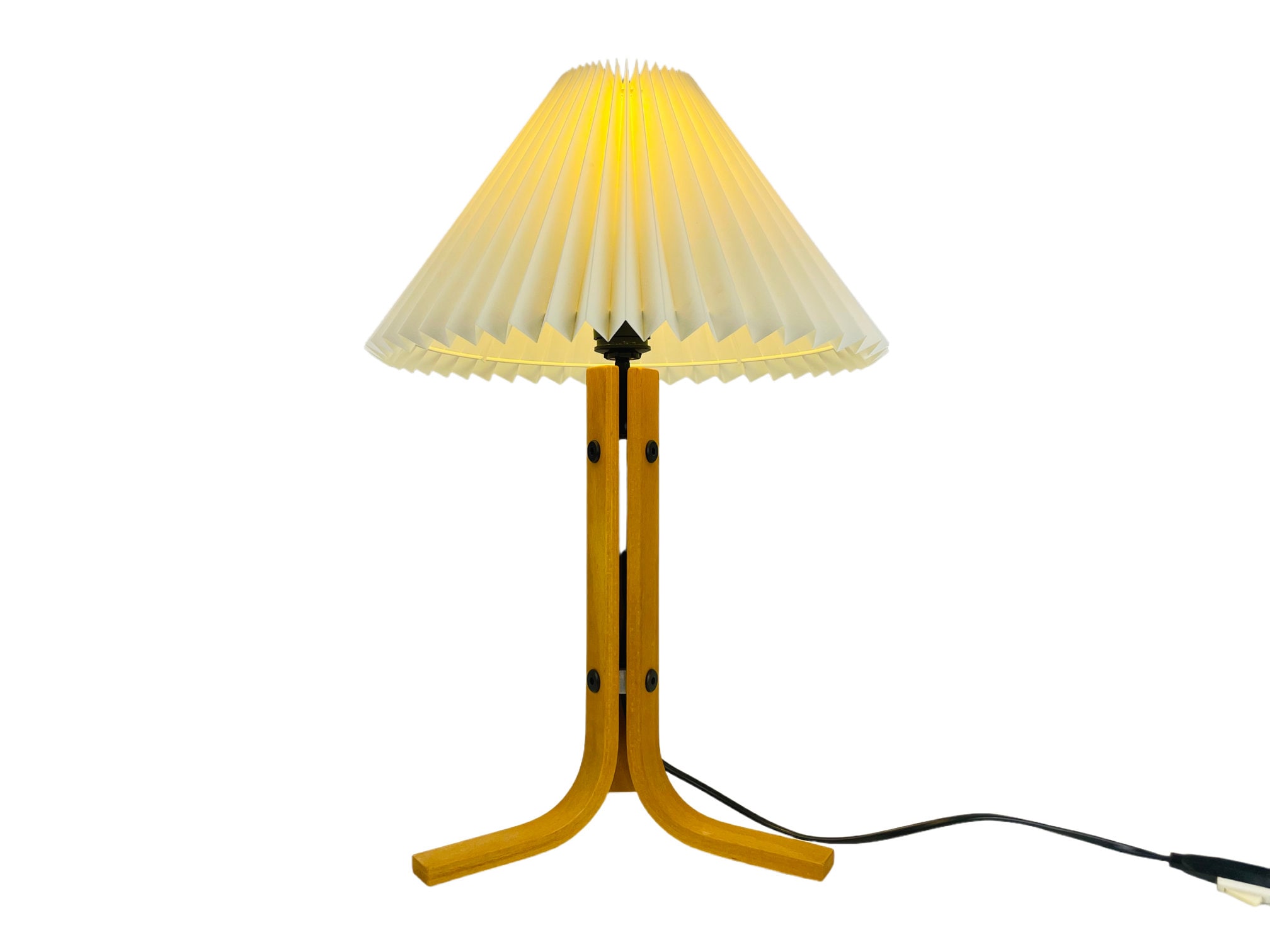 Caprani Table Lamp - Caprani Lights - Denmark, Bentwood Beech, Vintage ...