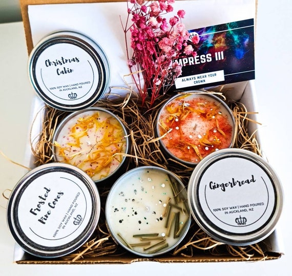 Candles Gift Set Scented Candles Candle Set Holiday Candle | Etsy