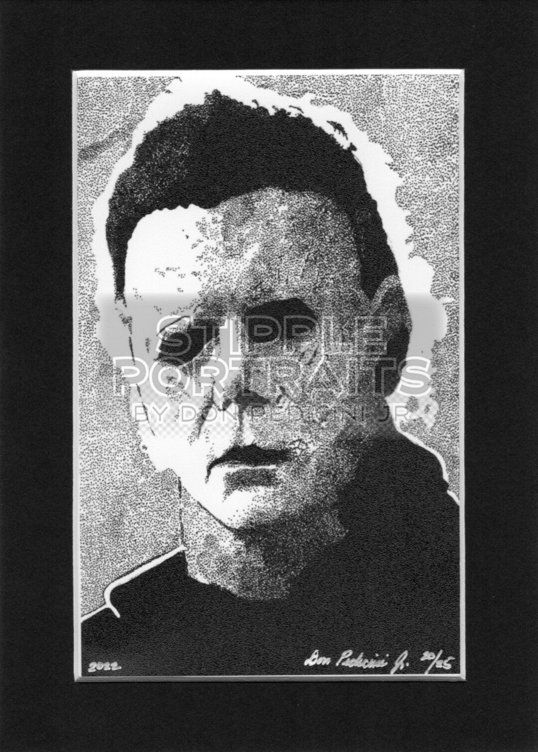 Michael Myers Stipple Art Print Halloween Movie Slasher Film - Etsy