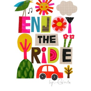 ENJOY THE RIDE - Etsy