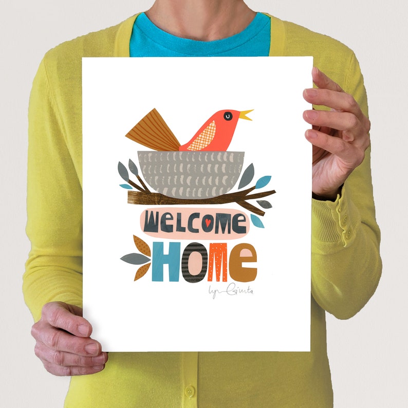 WELCOME HOME - Etsy