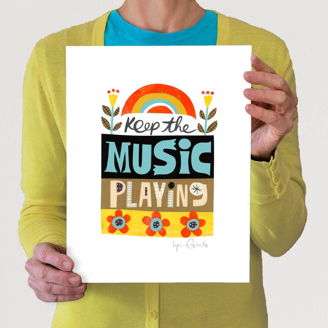 KEEP MUSIC PLAYING - Etsy