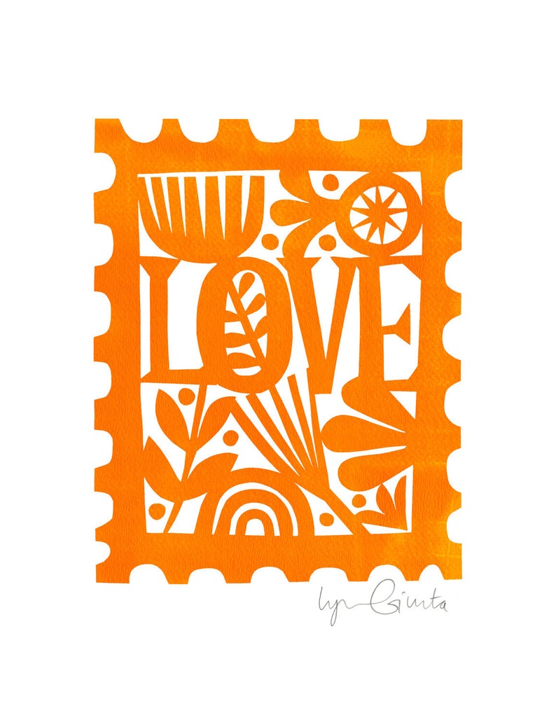 LOVE STAMP | Etsy