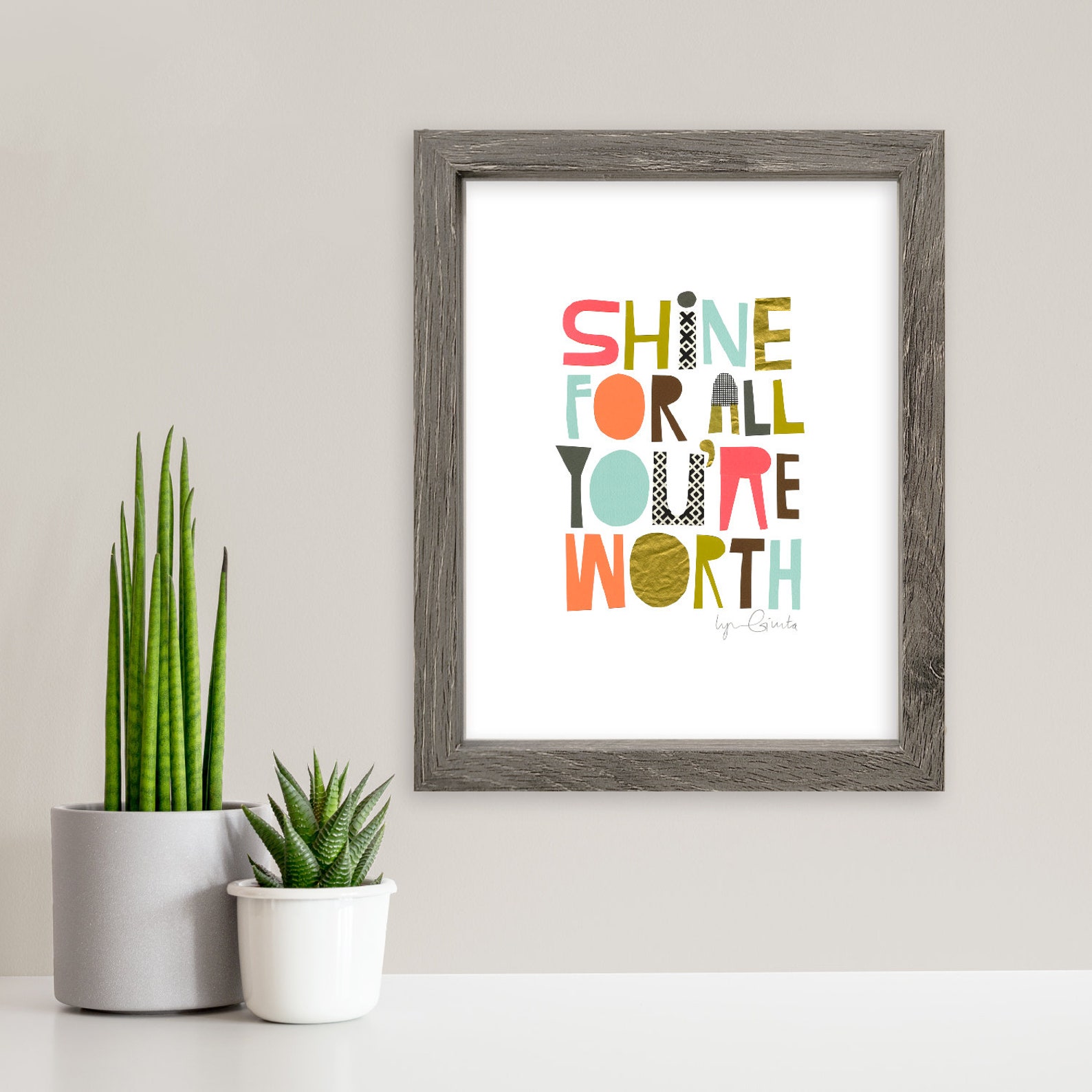 SHINE FOR ALL - Etsy