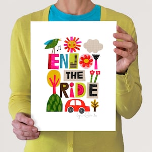 ENJOY THE RIDE - Etsy