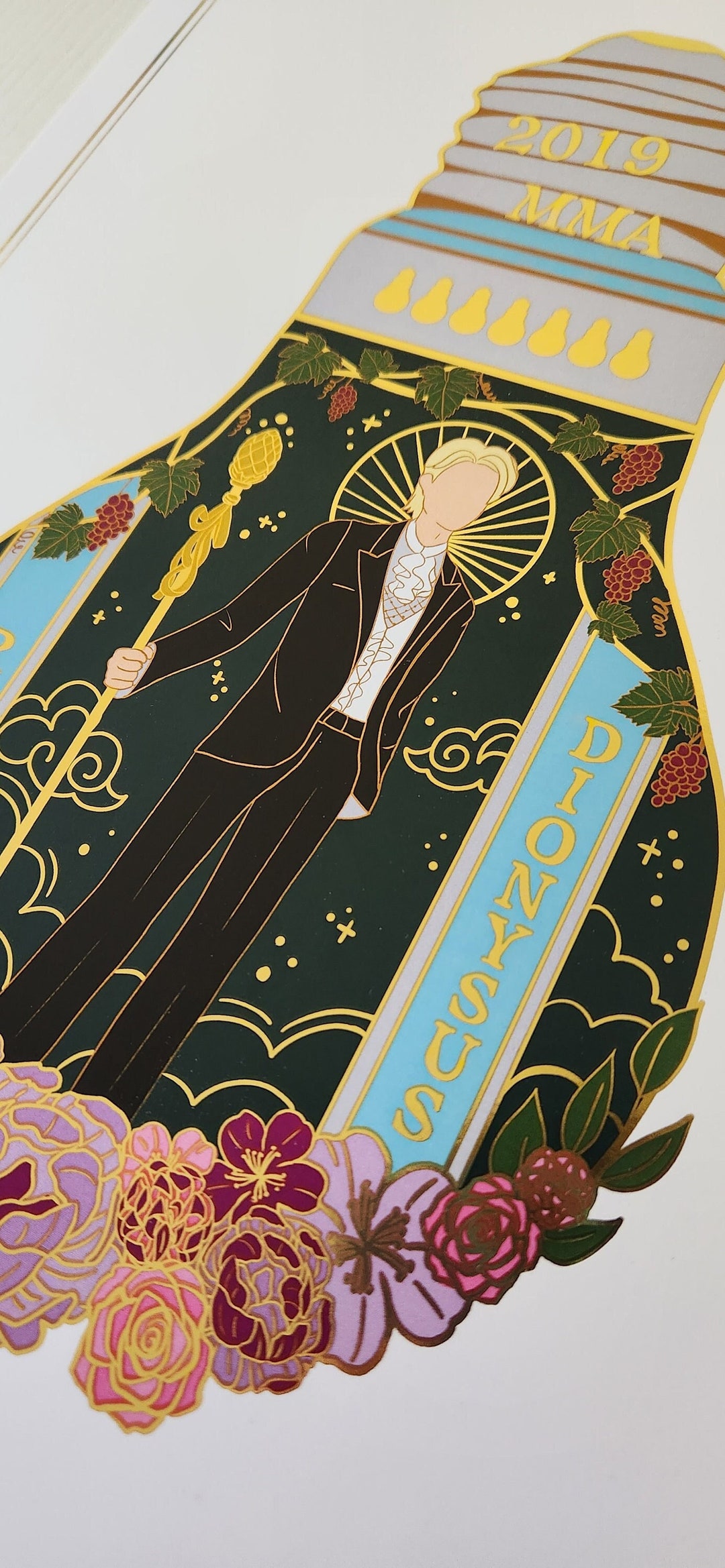 BTS Inspired Foil Art Prints 2019 Mmas Rap Line - RM, Suga, Jhope - Etsy