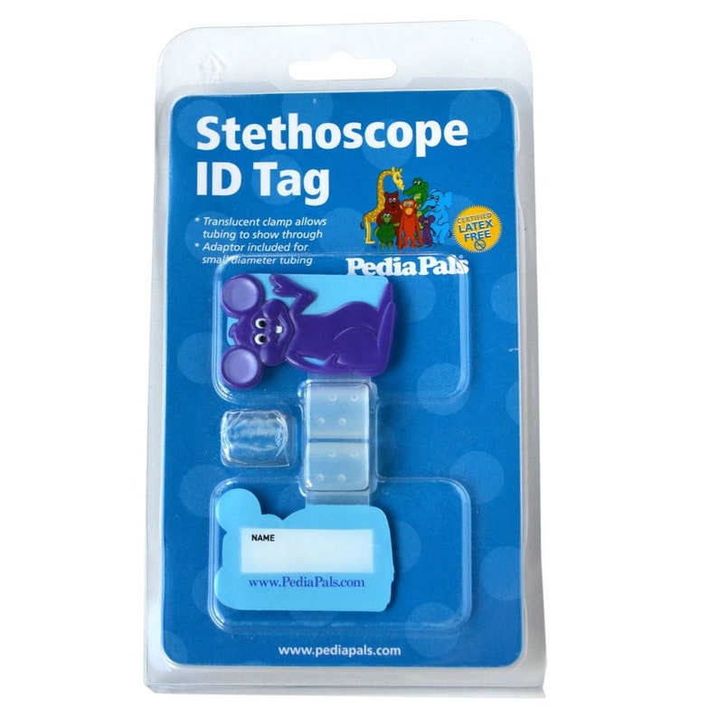 Pedia Pals Stethoscope ID Tags, Medical Student Gift, Stethoscope ...
