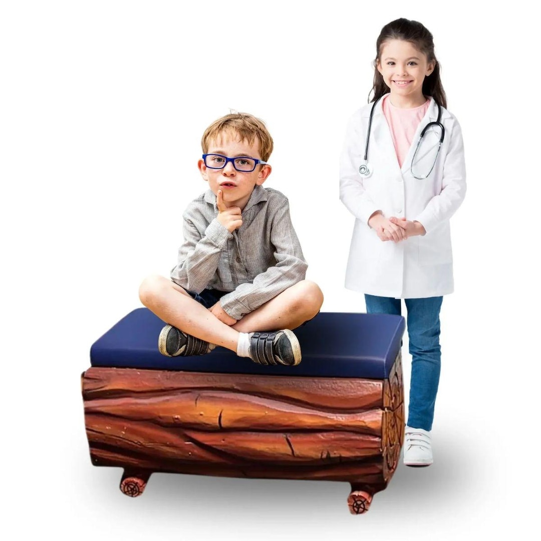 Pedia Pals Waiting Room BENCH for CHILD, TREE Bench for Doctor Office ...