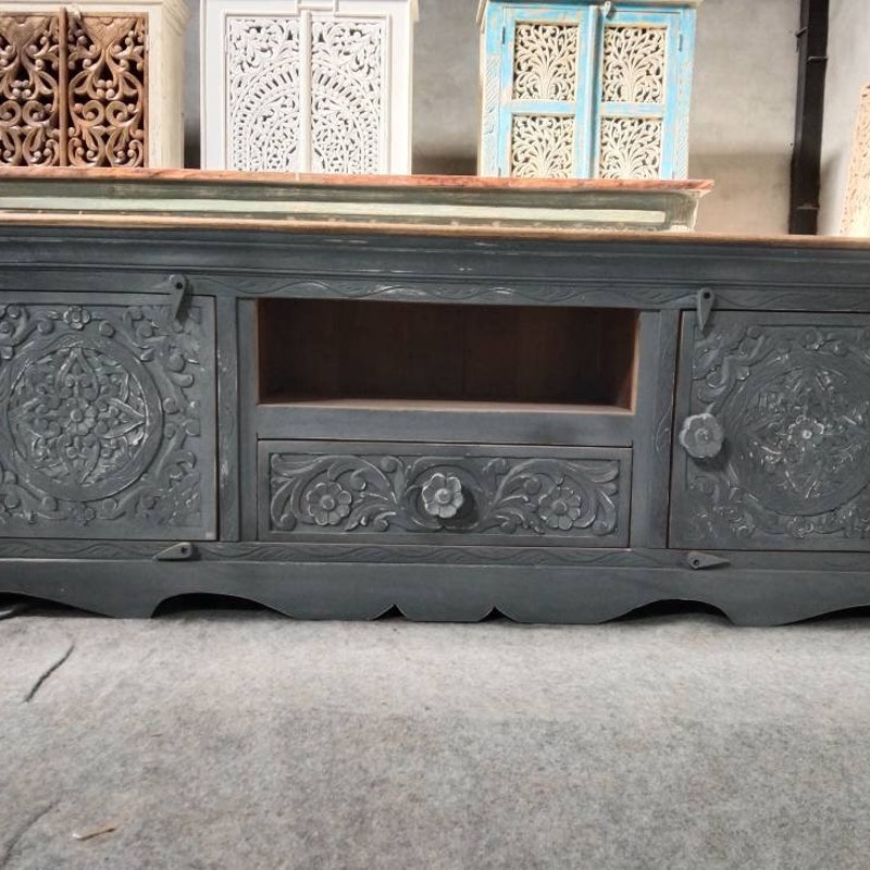 Rustic Console - Etsy