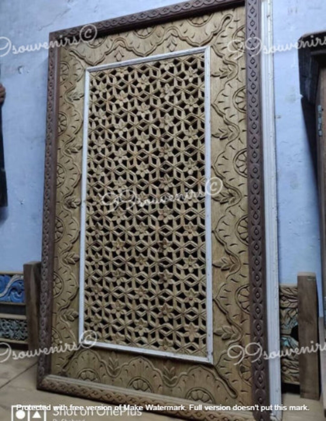 Big Wall Panel, Carved Wooden Wall Decor, Antique Style Wall Hanging ...