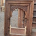 Arch Indian Mirror, Carved Wooden Wall Mirror, Vintage Inspired Jaipur ...