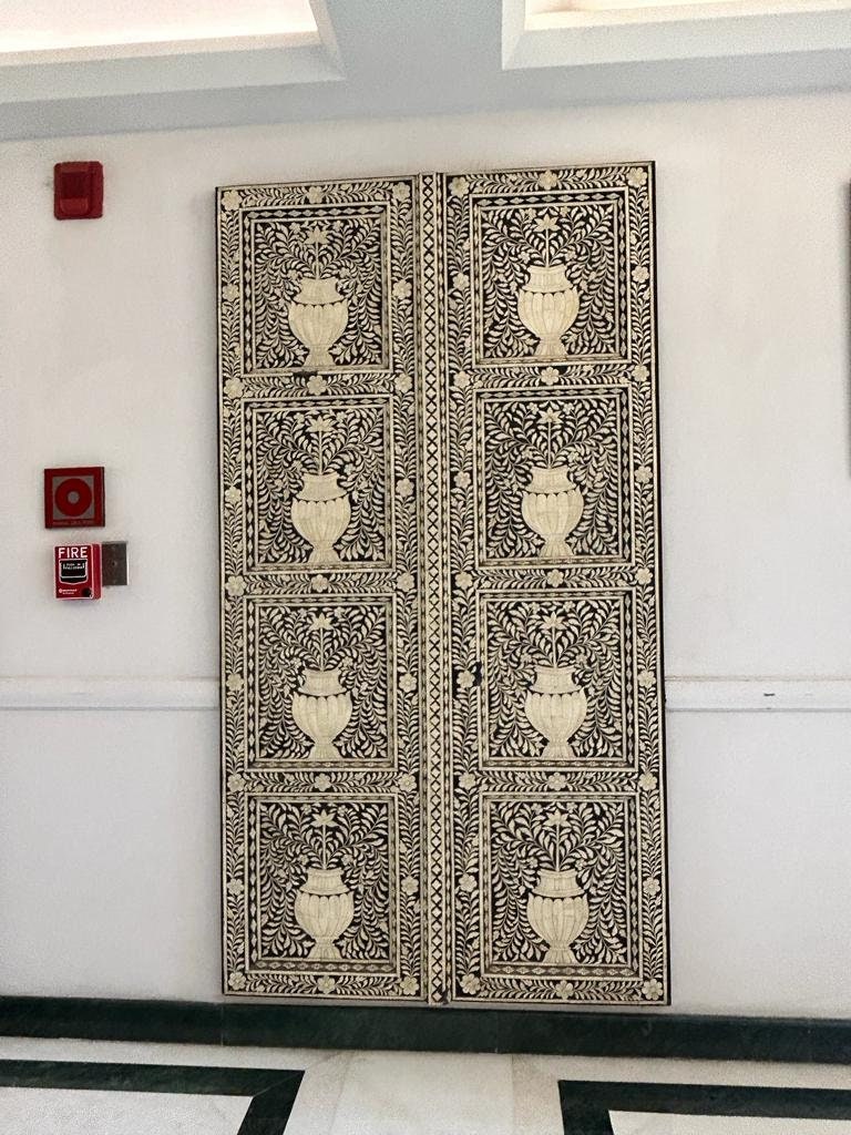 Bone Inlay Doors, Vintage Inspired Indian Doors, Decorative Doors, Arch ...