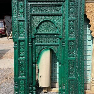 The Ramayana Large Wall Panel Carved Wooden Full Size Wall - Etsy