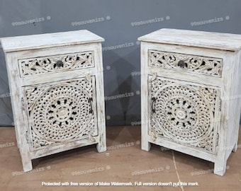 Bohemian bedside table store