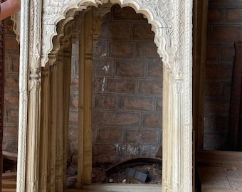Beautiful Victorian antique arched shaving mirror foxing mahogany ...