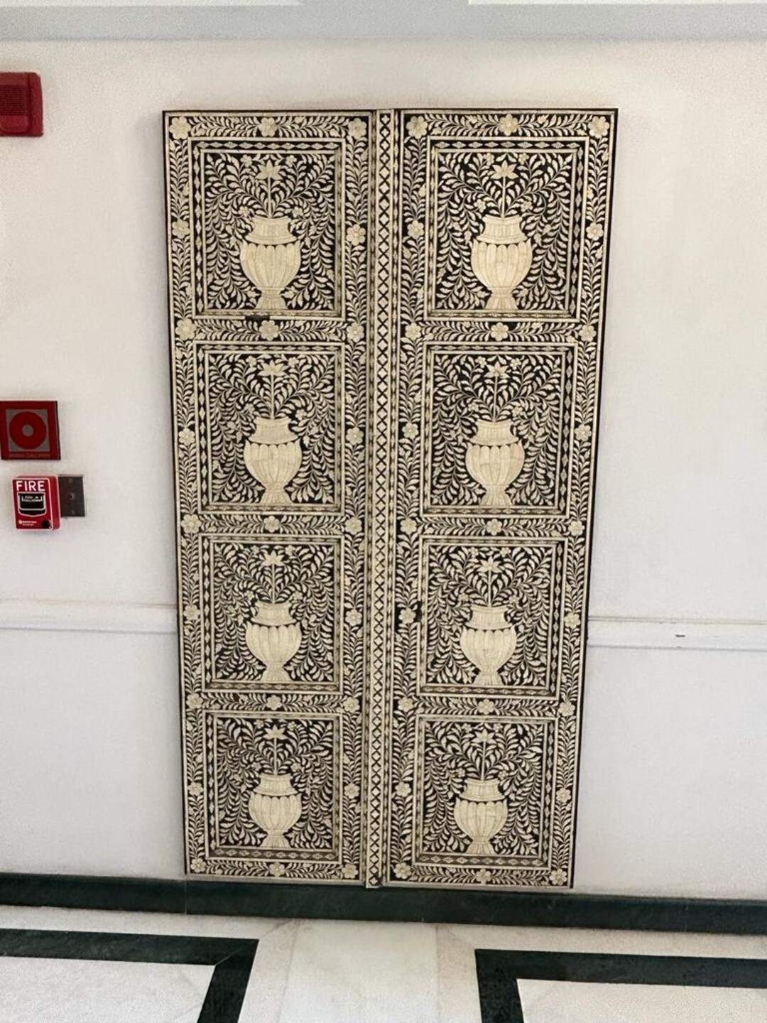 Bone Inlay Doors, Vintage Inspired Indian Doors, Decorative Doors, Arch ...