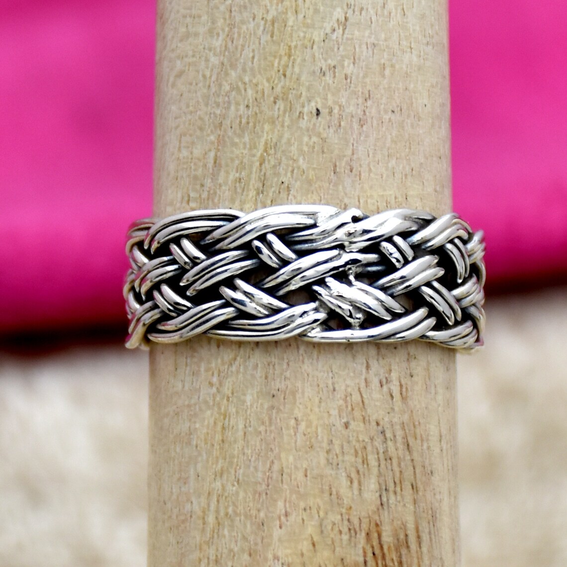 Handmade Wraparound Silver Wire Ring Sterling Silver Ring - Etsy