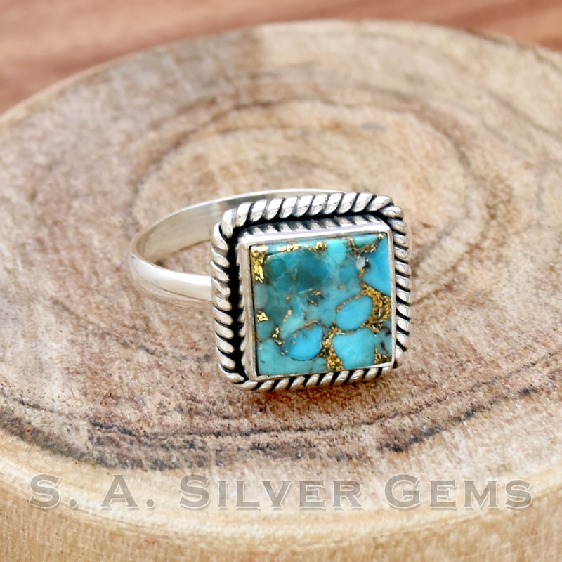 Blue Gem Turquoise - Etsy