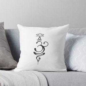 Sanskrit Symbol für Atmen - Buddhistisches Sanskrit Angst atmen Symbol ...