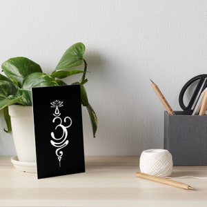 Sanskrit Symbol for Breathe - Buddhist Sanskrit Anxiety Breathe Symbol ...