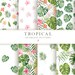 Wildflowers Summer Floral Digital Paper Pack, Wildflowers Greenery ...