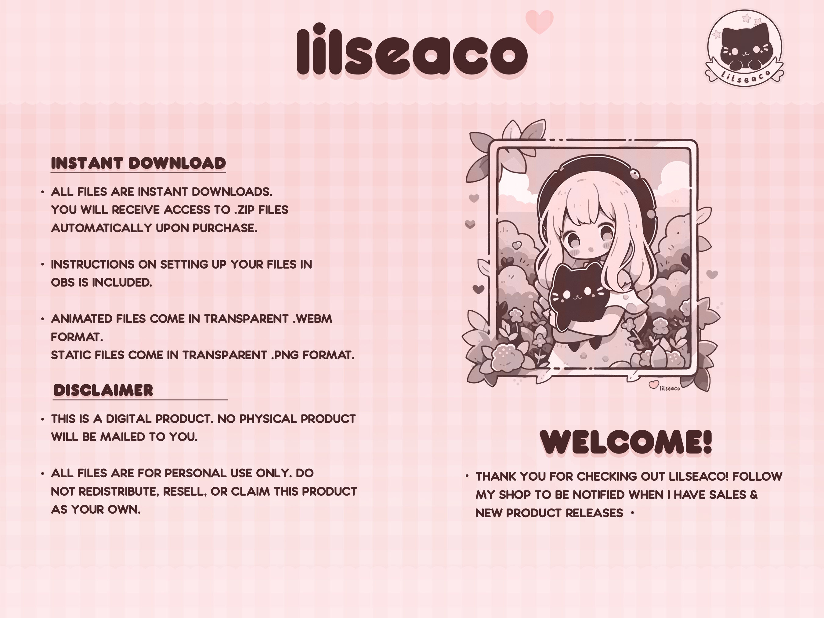 Animated Stream Background, Celestial Twitch Overlay, Stream Pack, Pink ...