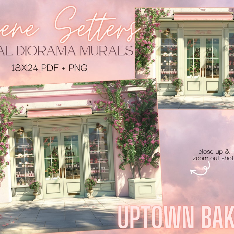 Printable Bakery Wallpaper - Etsy