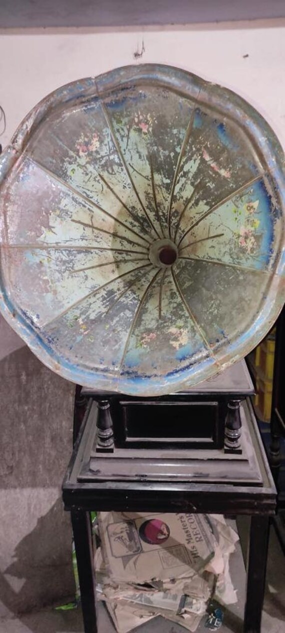 Original Gramophone 70 Year Old Working Gramophone Vintage | Etsy