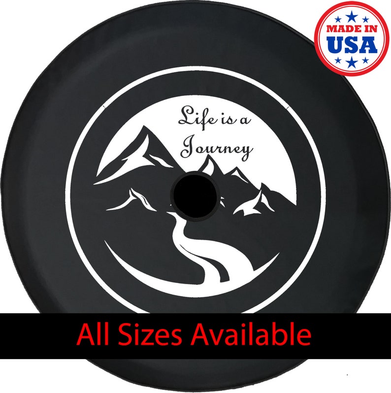 Lifes Adventure Spare Tire Cover for Jeep Camper SUV With or - Etsy