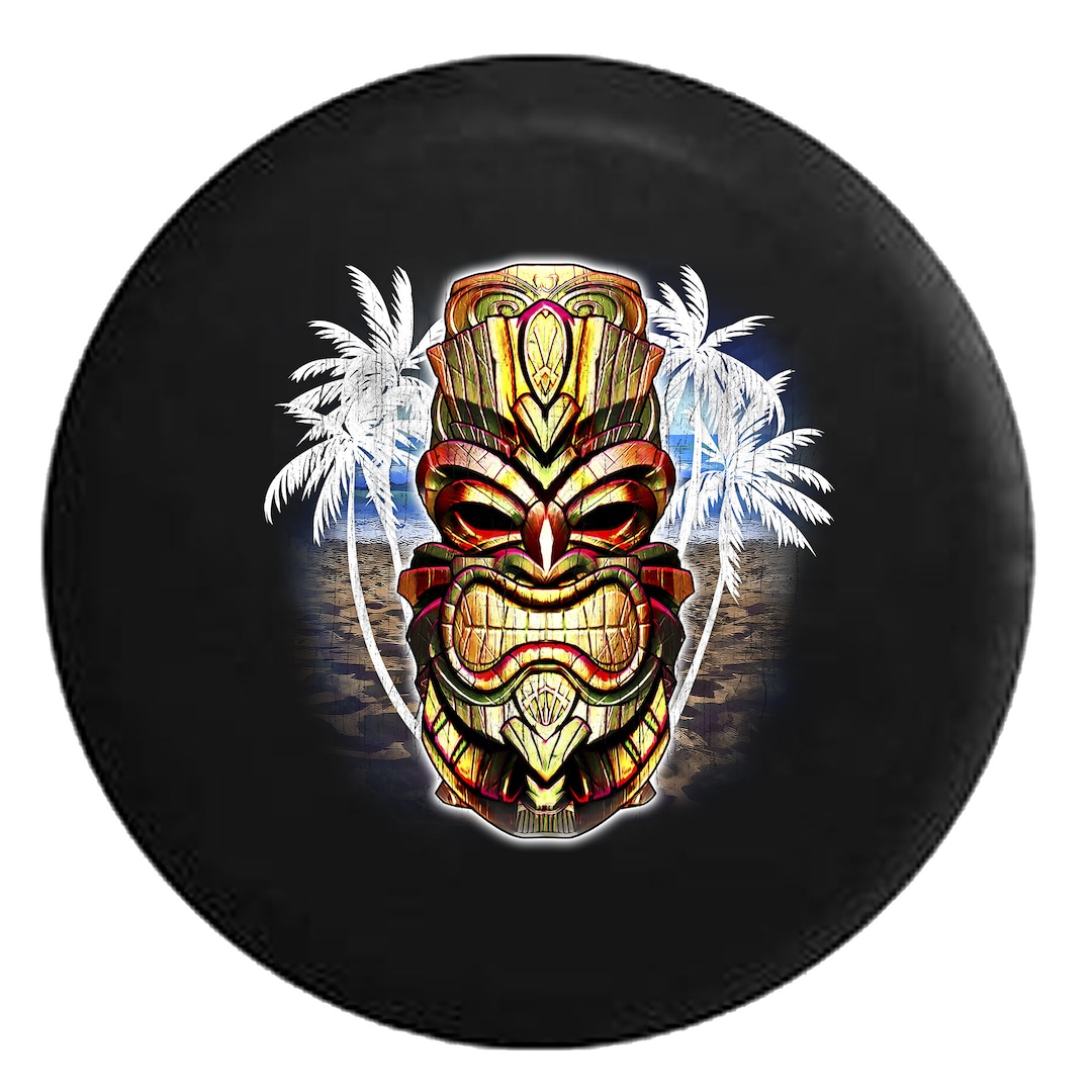 Tropical Tiki Spare Tire Cover: Beachcamper, SUV - Etsy