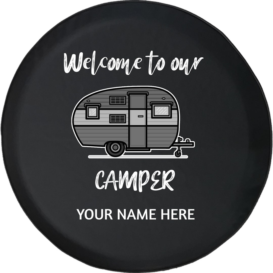 RV Custom Spare Tire Cover - We Make It Happen! All Sizes - Full Color ...