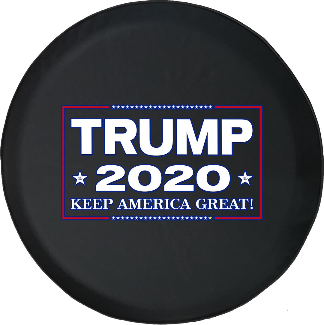 Trump 2020 Spare Tire Cover for Jeep Camper SUV With or - Etsy