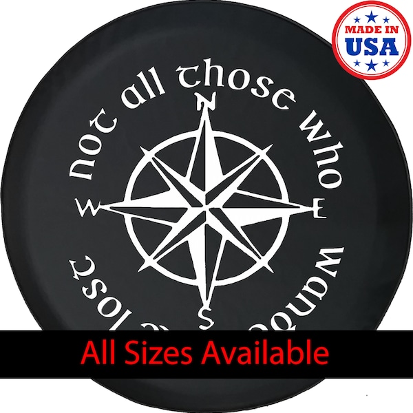 Spare Tire Cover Compass - Etsy