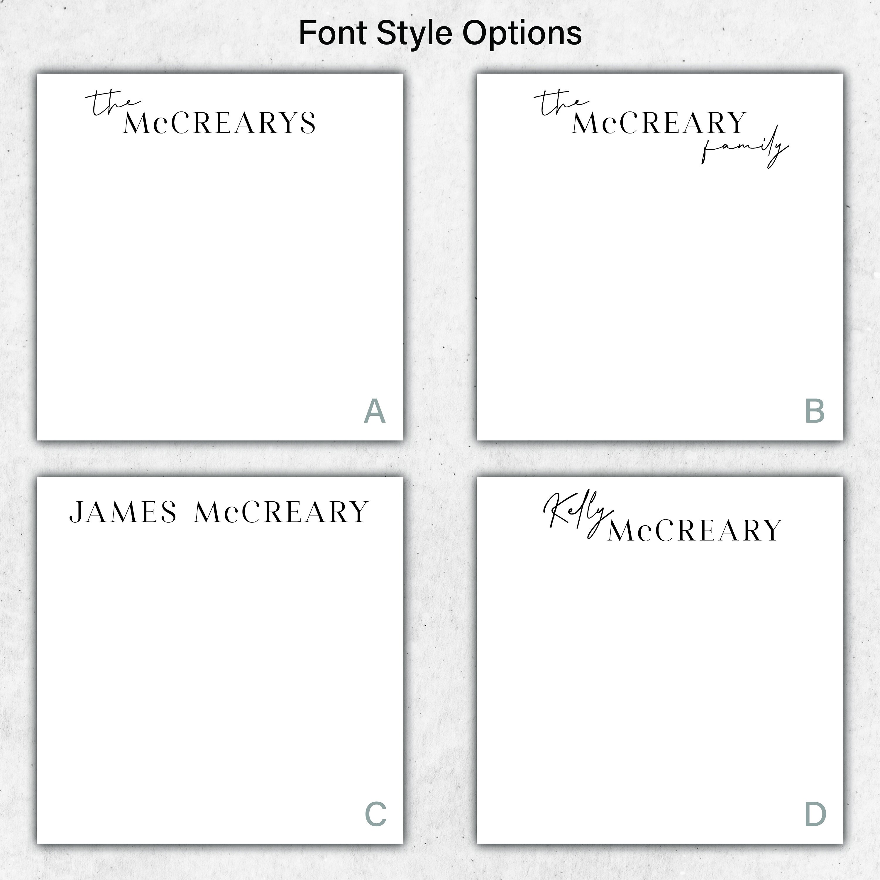 Personalized Square Notepads - Etsy