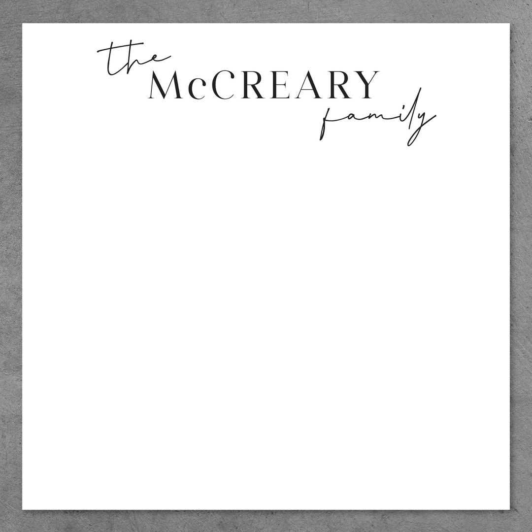 Personalized Square Notepads - Etsy