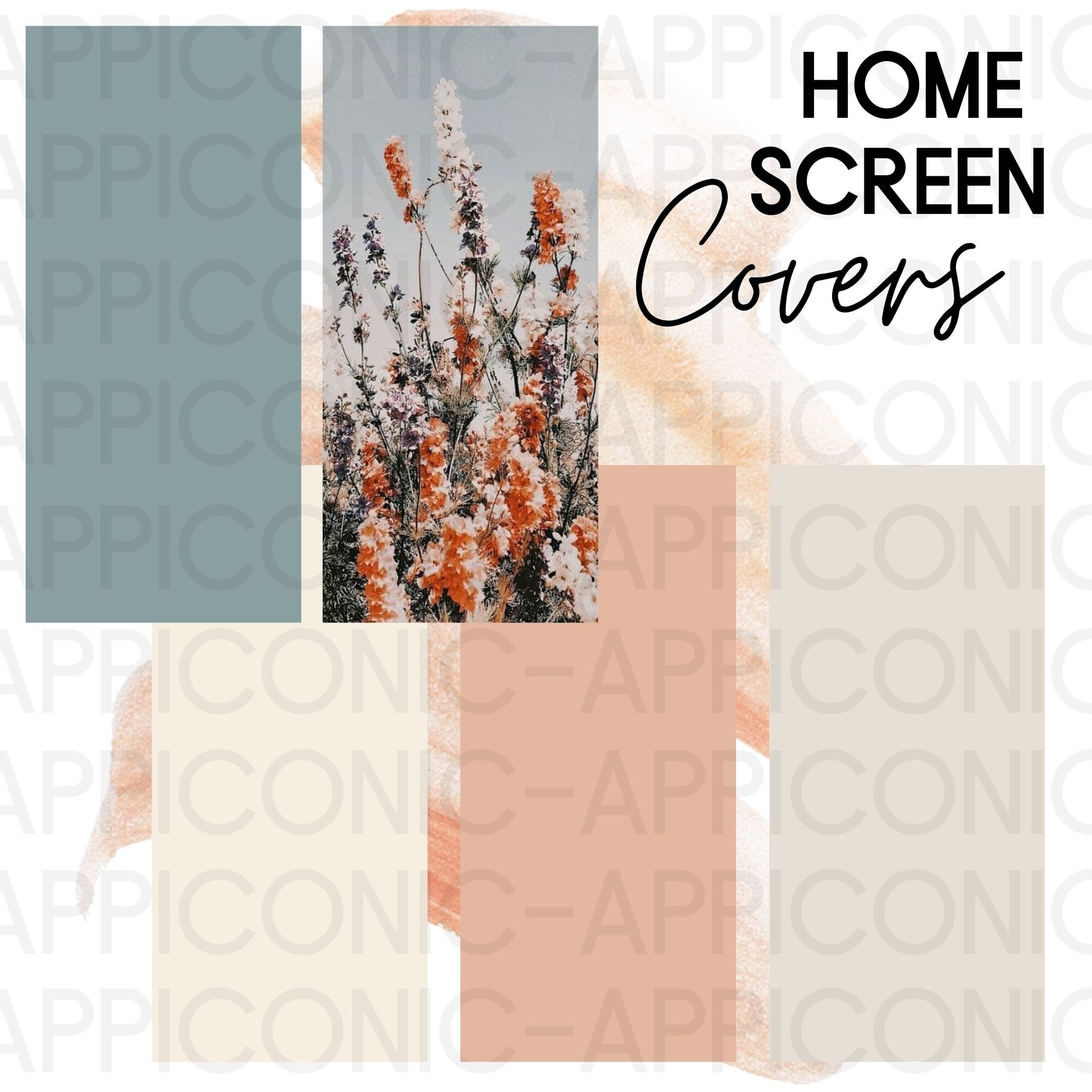 IOS14 App Icons, Neutral Boho Theme, App Covers, Icons Bundle, IOS14 ...