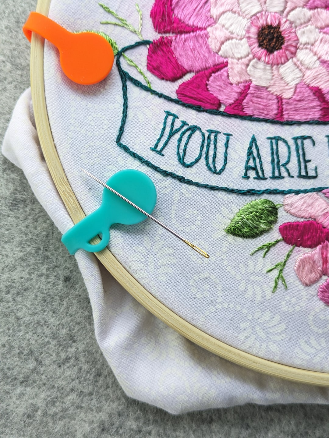 Fabric Keeper Holders for Crossstitch and Embroidery Needlework Hoop ...