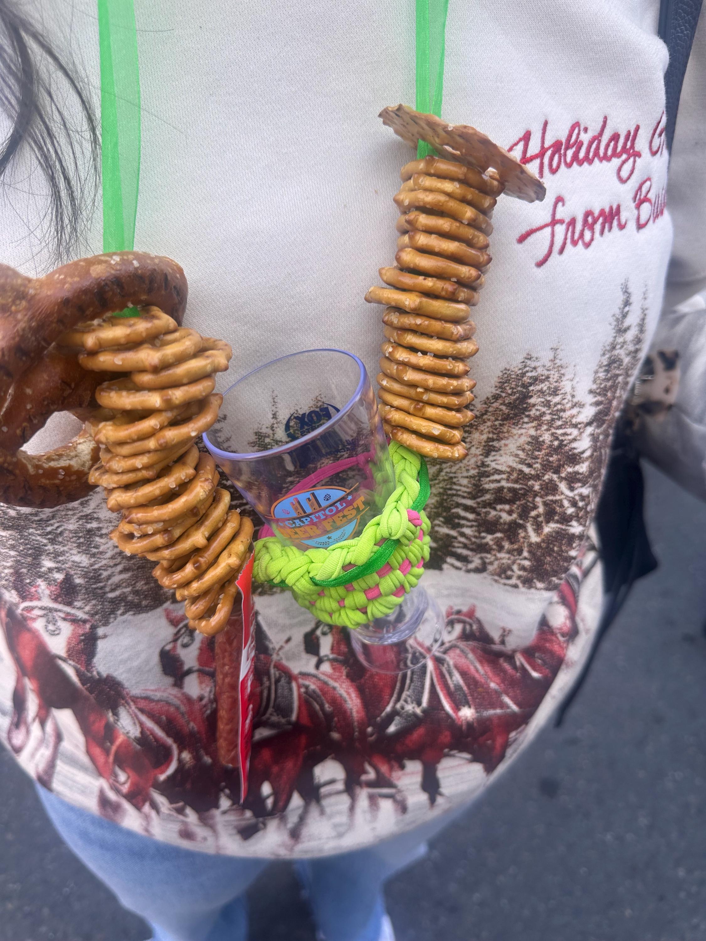 Beer Cup Holder Lanyard, Pretzel Necklace - Etsy