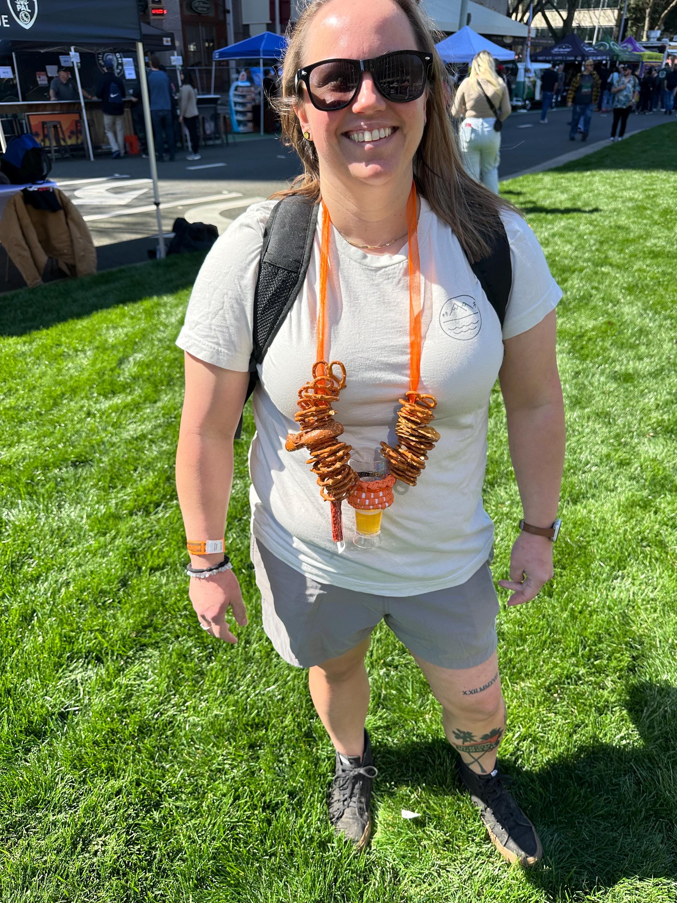 Beer Cup Holder Lanyard, Pretzel Necklace - Etsy