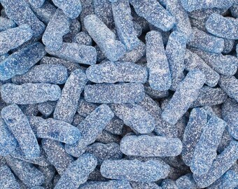 Fizzy Blue Jelly Babies -blue Sweets - Blue Mix- Blue Party - Sweet ...
