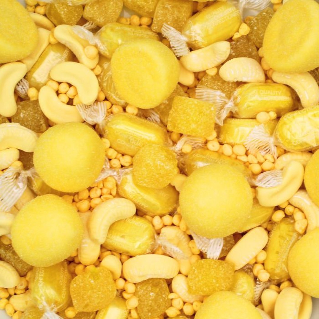 Yellow Sweets Mix - Etsy UK