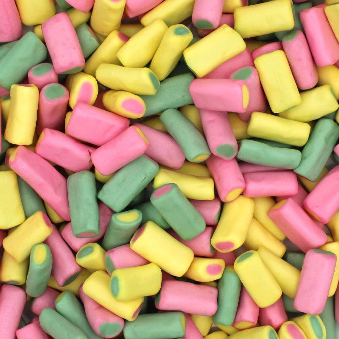 Rhubarb & Custard Foam Sweets - Etsy
