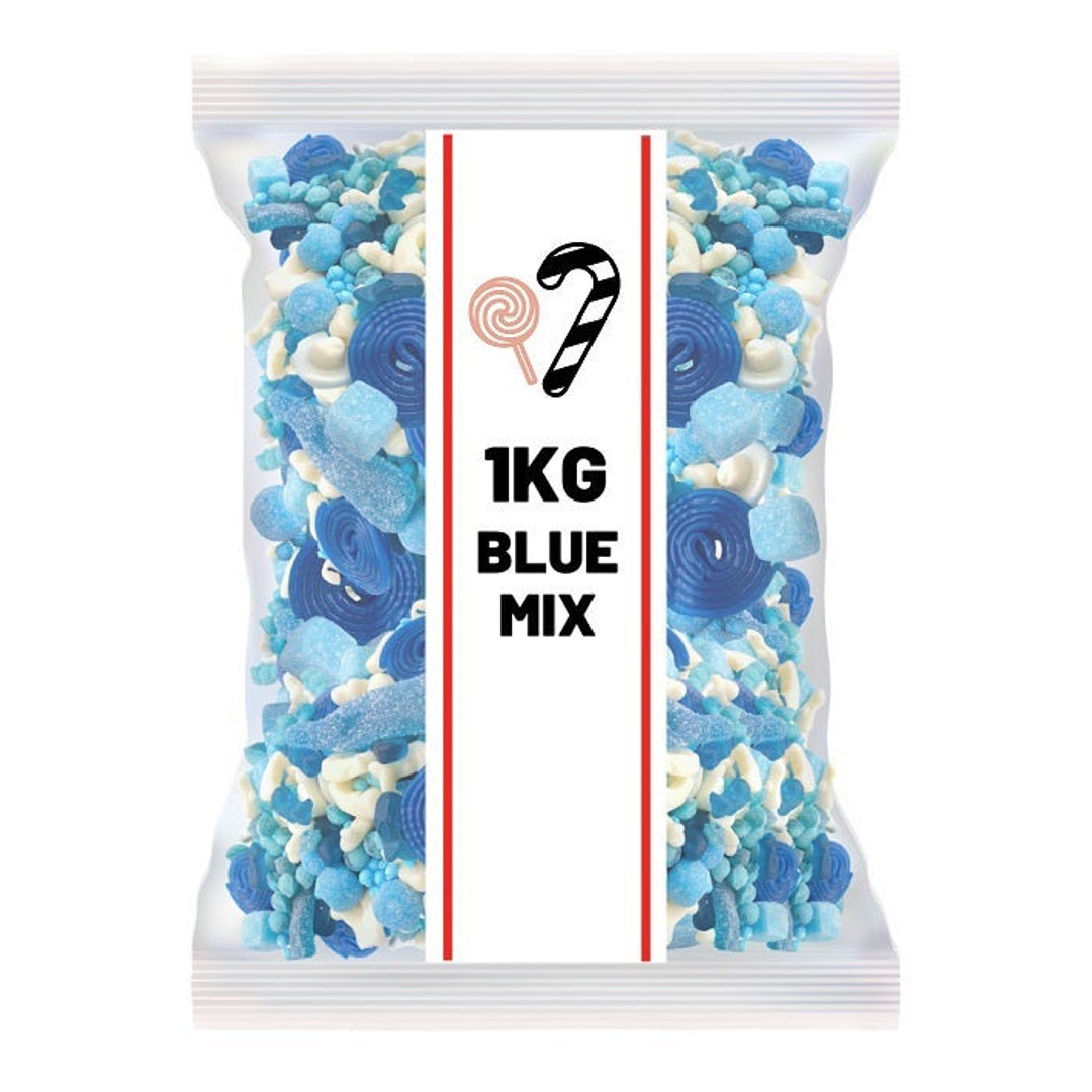 1 kg de mezcla de dulces azules para elegir y mezclar - Etsy España