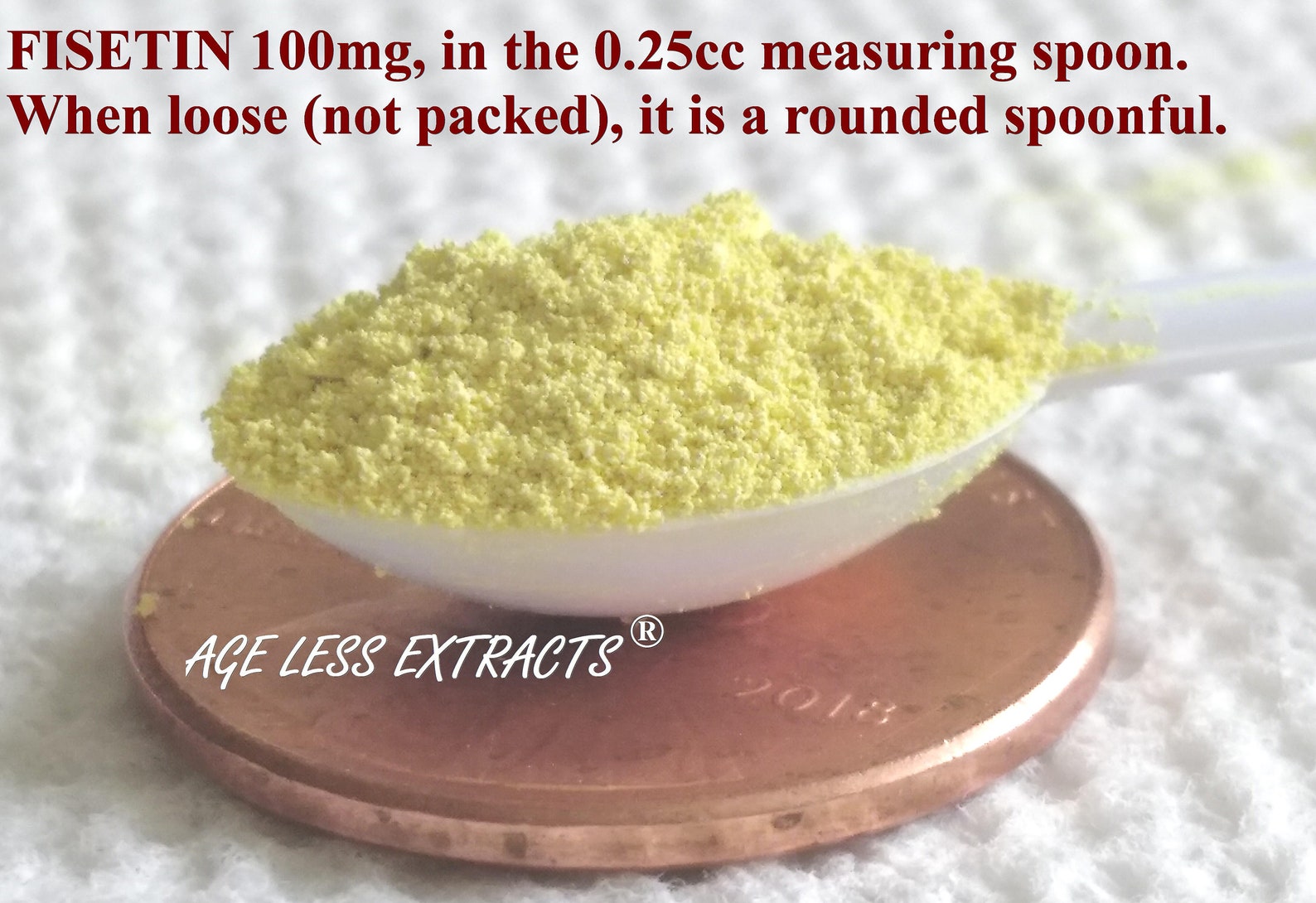 FISETIN 98.22% pure powder senolytic anti-aging | Etsy