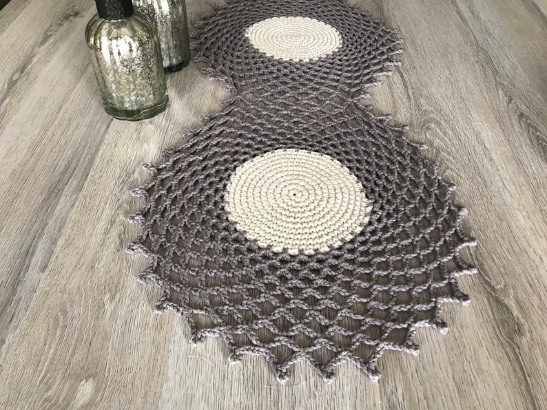 Table Runner Neutral Home Decor Boho Farmhouse Decor - Etsy